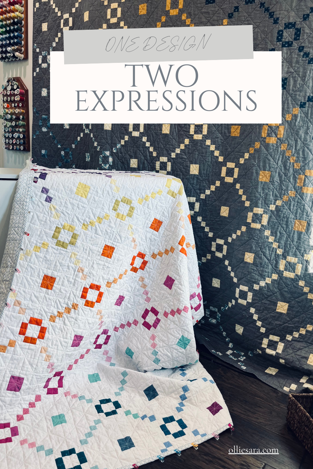 Sunrise Mist Quilt Pattern - ollie sara designs