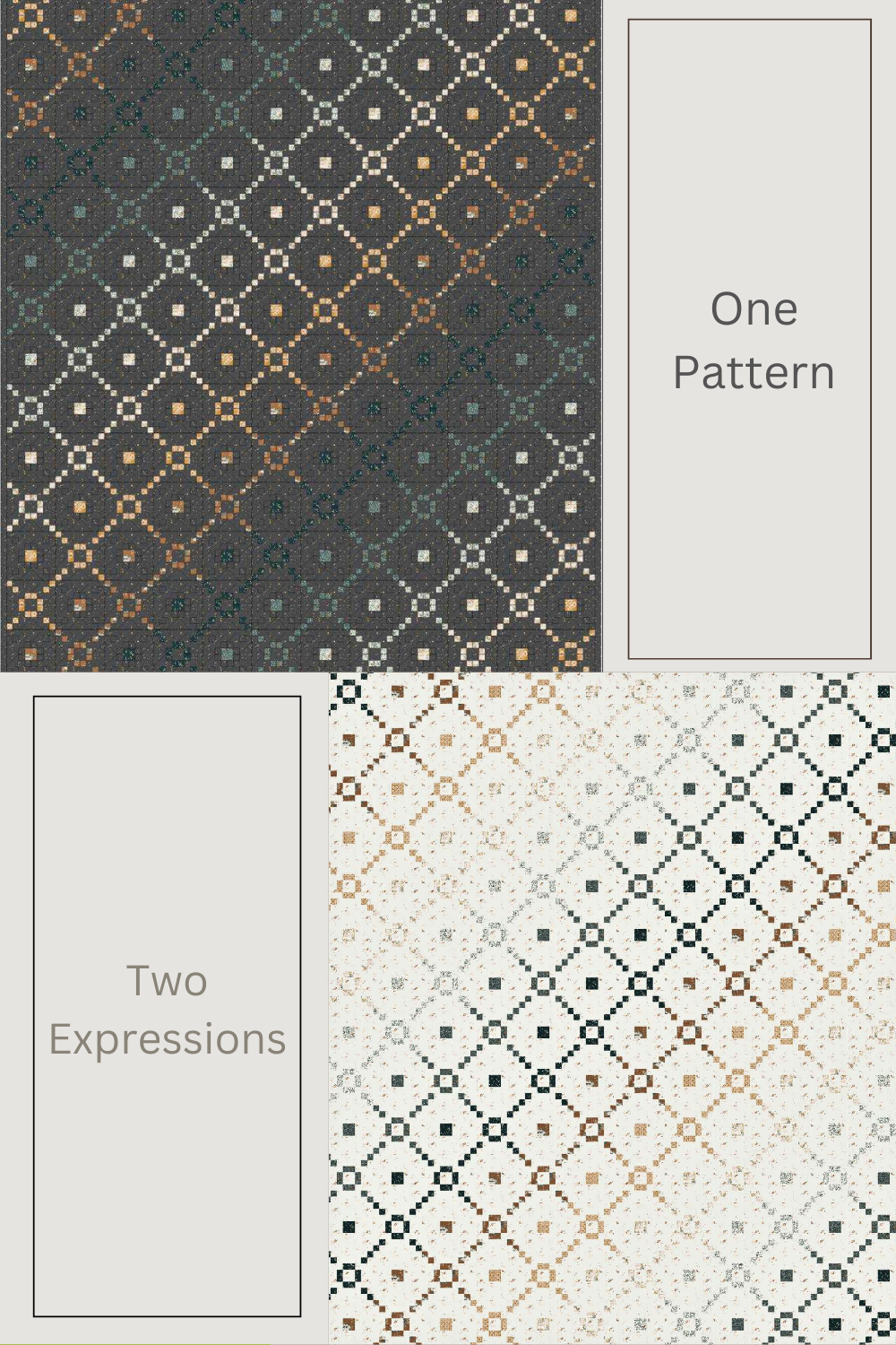 Sunrise Mist Quilt Pattern - ollie sara designs